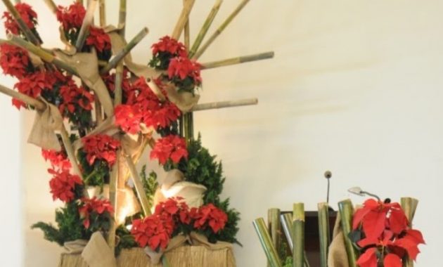 contoh bunga untuk natal